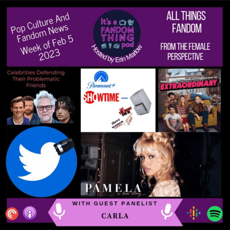 Pop Culture & Fandom News, Feb. 5, 2023 – It's a Fandom Thing Pod