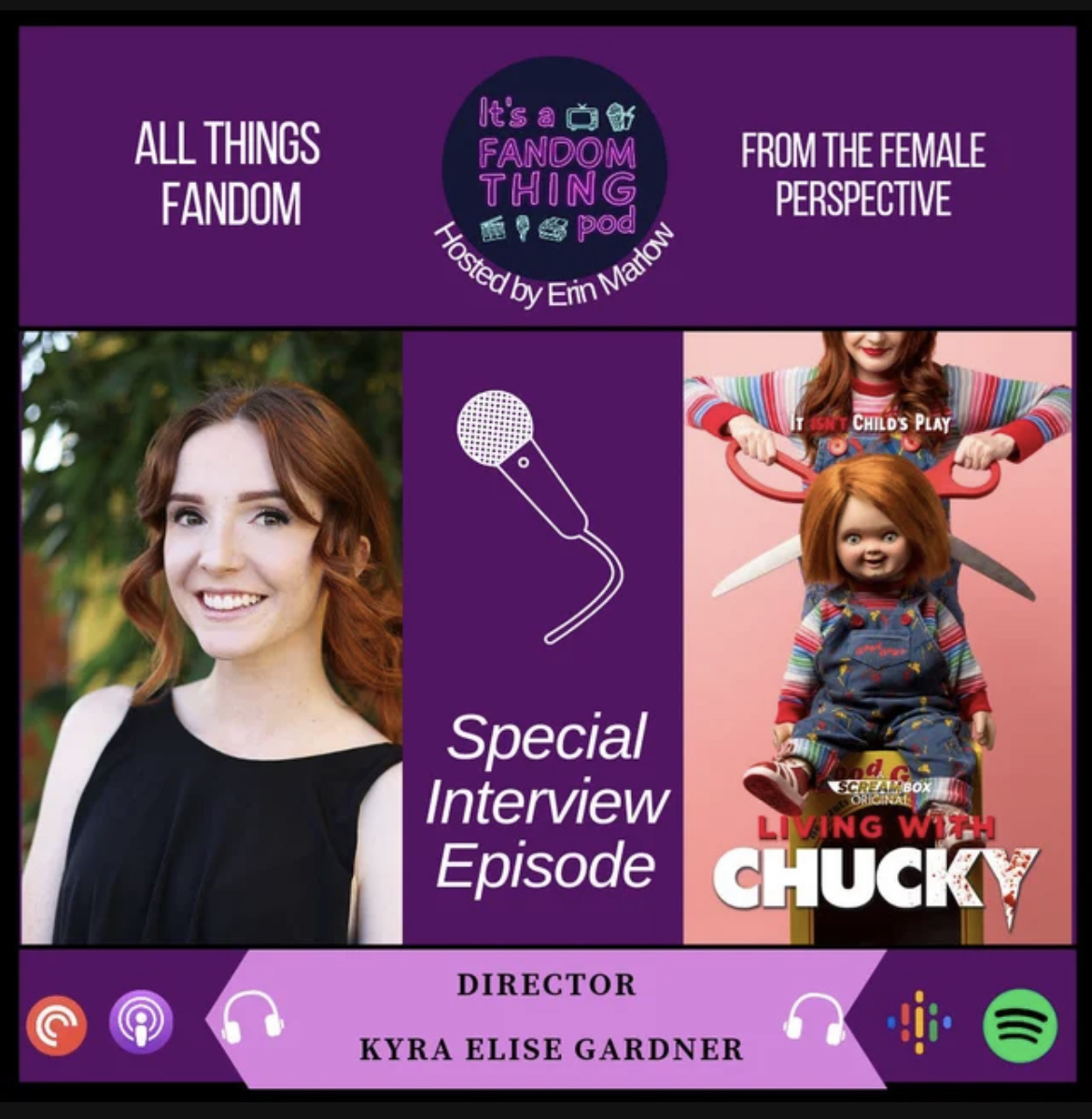 Kyra Elise Gardner interview – It's a Fandom Thing Pod
